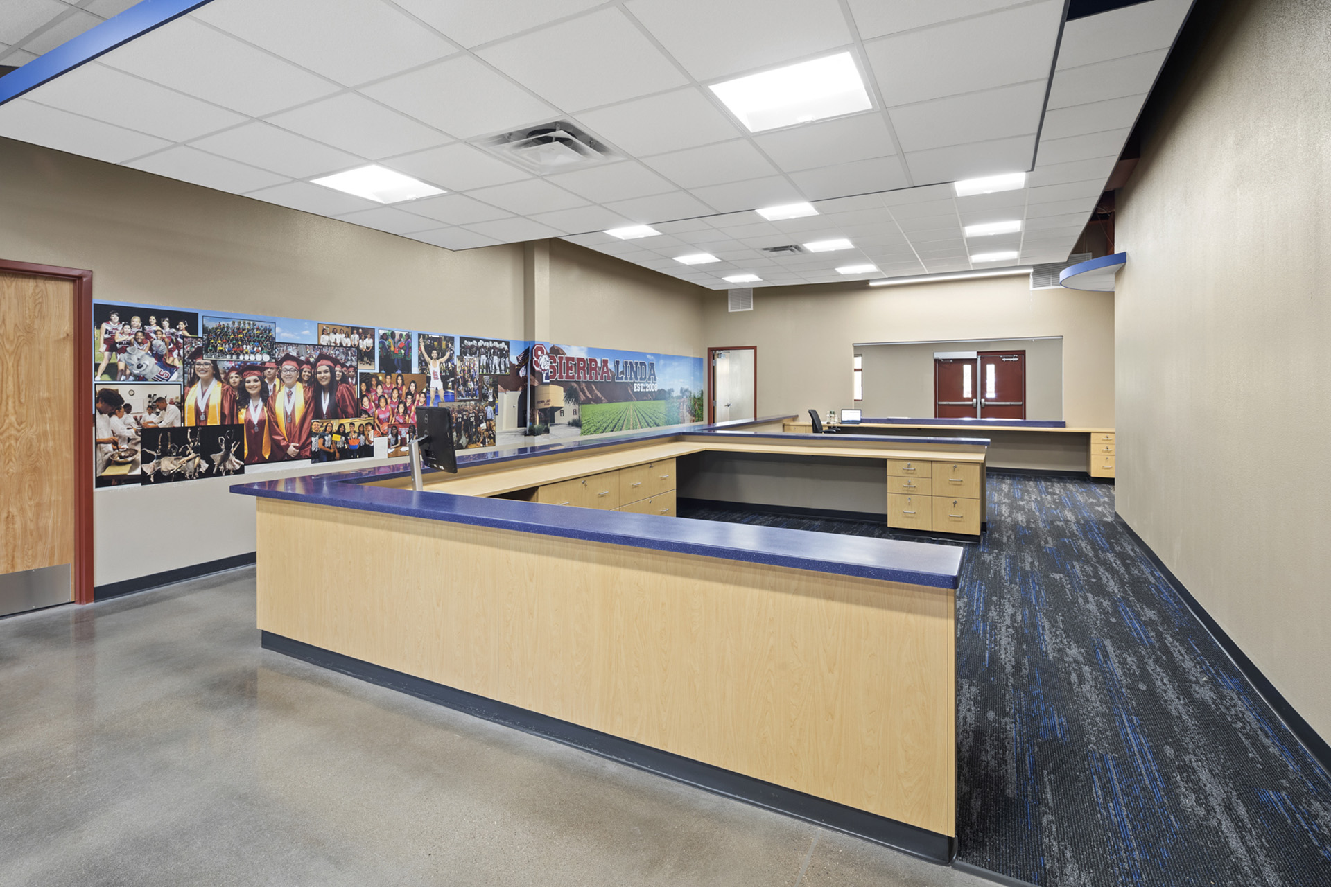Sierra Linda High School | Lobby Security Upgrades - RYTAN CONSTRUCTION
